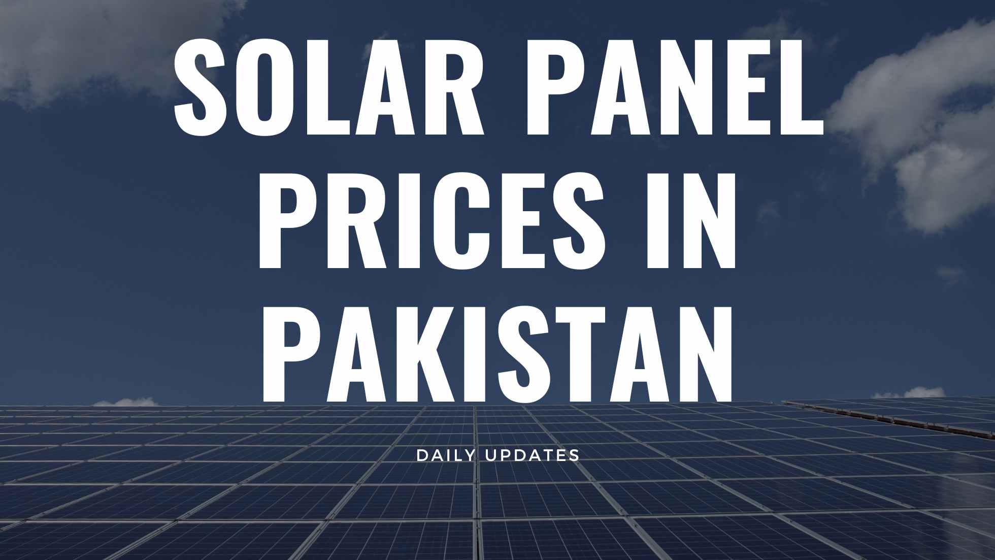 Solar Panel Prices in Pakistan - The Xperts Pakistan Top Rated Digital ...